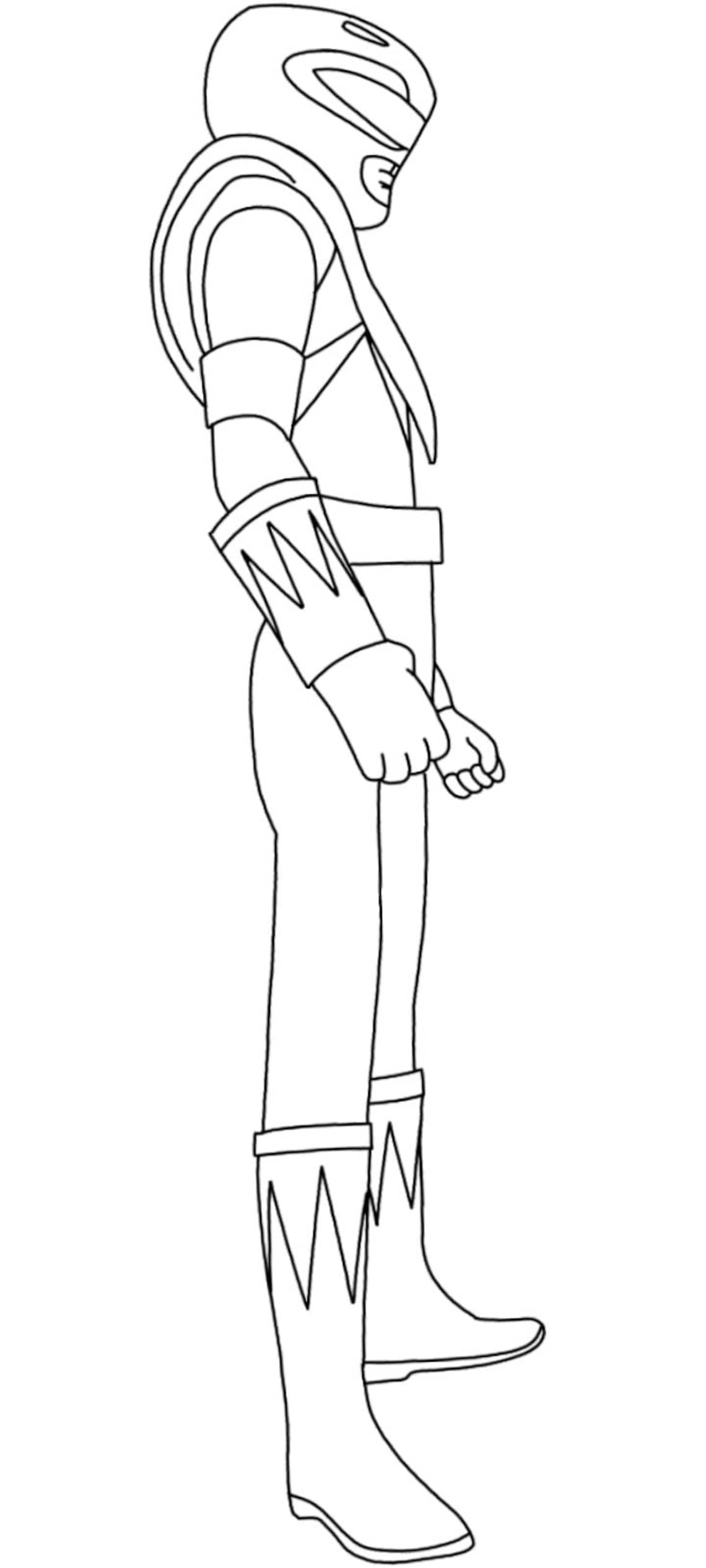 Mighty Morphin Power Rangers - Green Ranger - 3D Pen or Clay Model Art ...