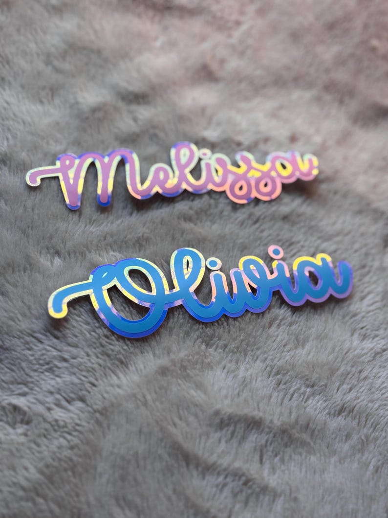 Custom Waterproof Name Decal | Personalized Vinyl Sticker for Tumblers ...