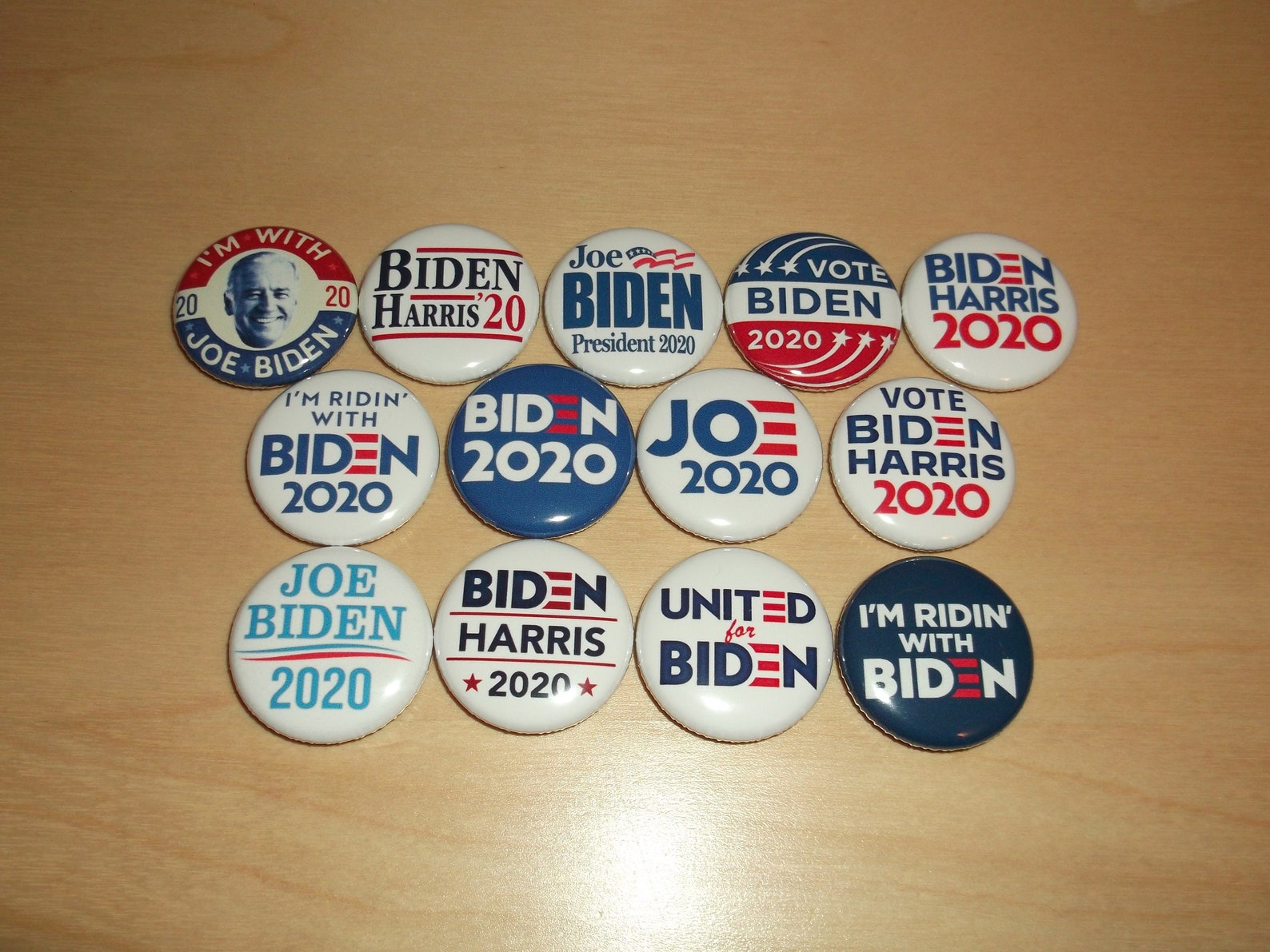 JOE BIDEN 2020 Kamala Harris Buttons Badges Pins Democrat - Etsy