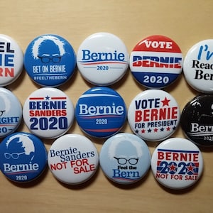Bernie Sanders 2020 Campaign Buttons Badges Pins Democrat Election ...