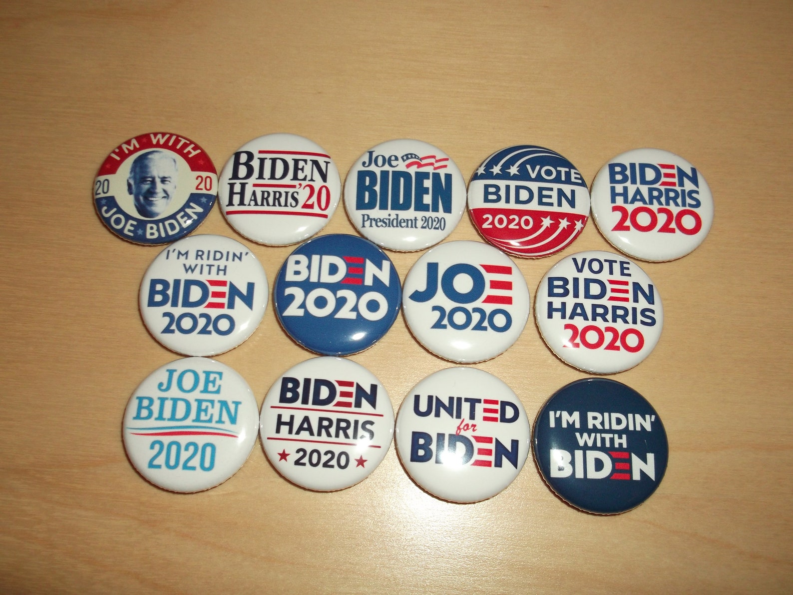 Joe Biden 2020 Kamala Harris Buttons Badges Pins Democrat Election ...