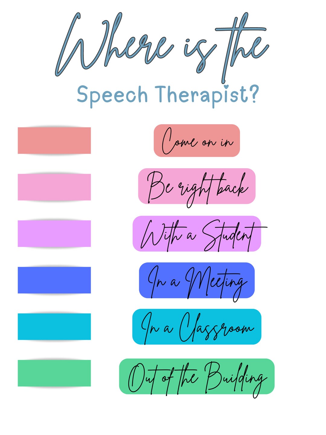 Where is the SLP Door Sign - Etsy