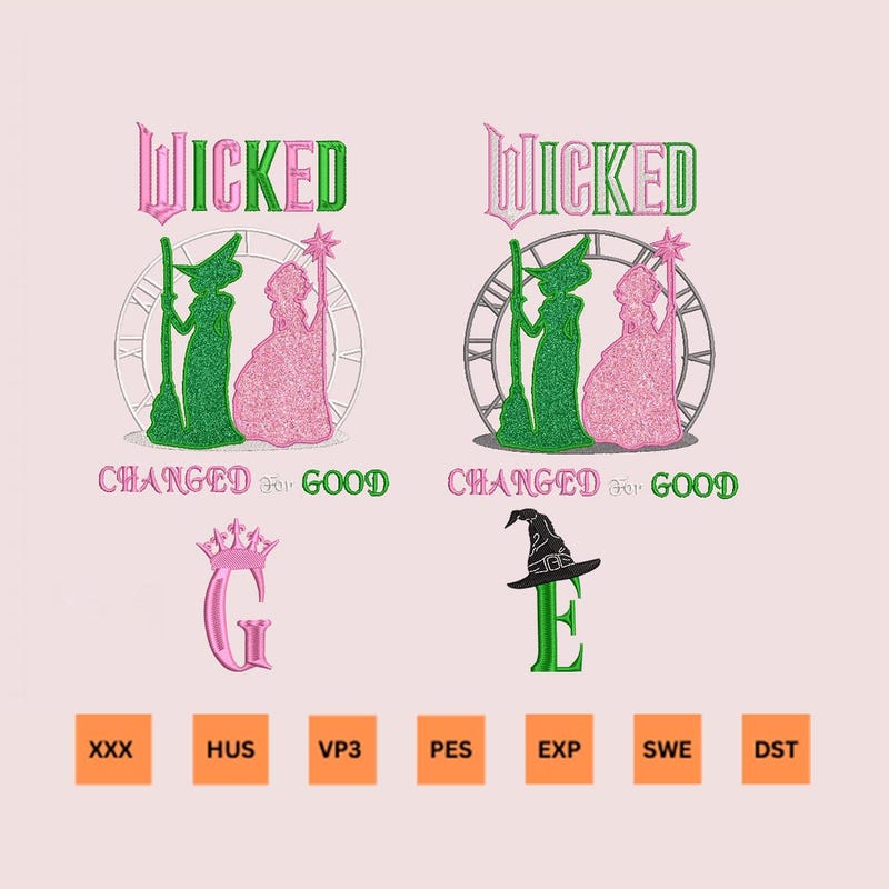 Movie Embroidery - Etsy