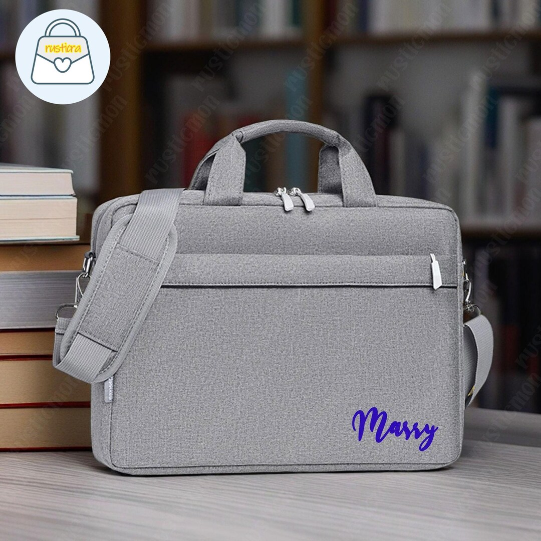Personalized Name Laptop Bag, Custom Laptop Sleeve, Customized Logo or ...