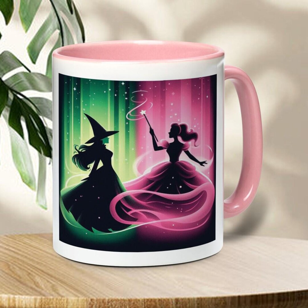 Wicked Mug Changed for Good Elphaba Glinda Defying Gravity Wicked ...