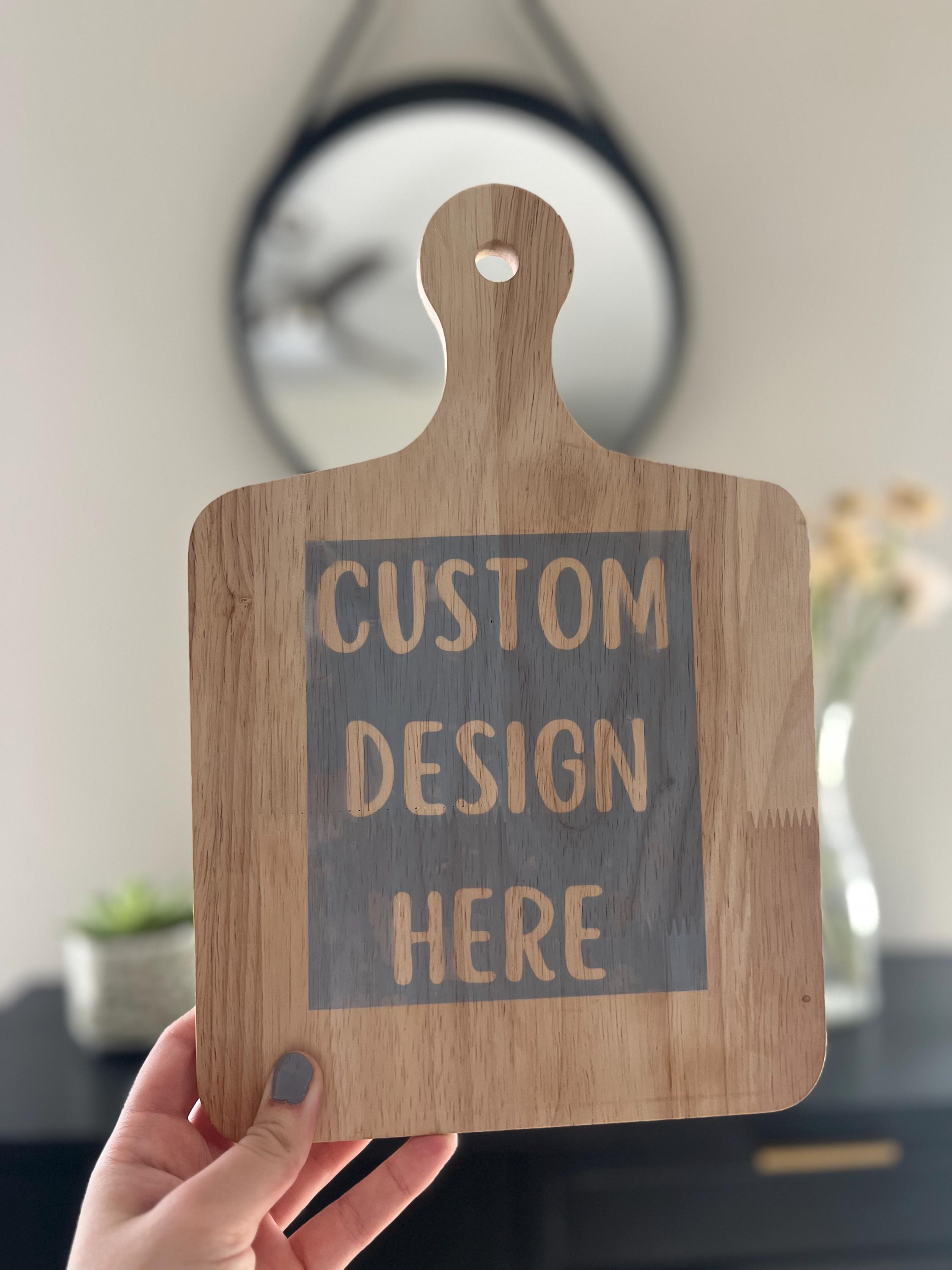 Custom Vinyl Stencil, Crafts and Home Decor Single-use Stencil, Wood Burning, Glass Etching or ...