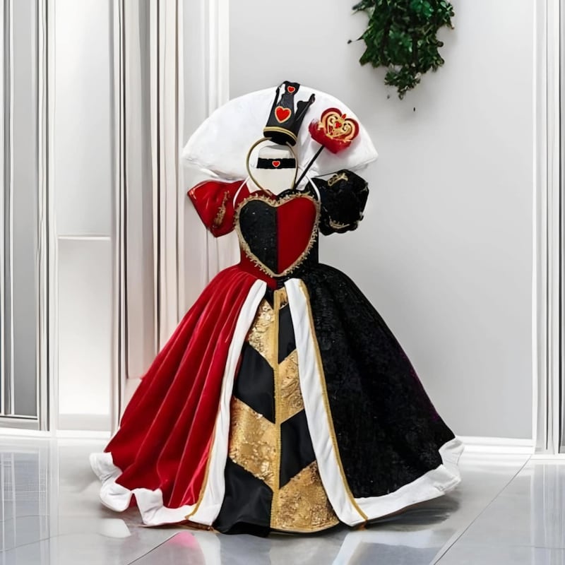 Costume regina di cuori - Etsy Italia