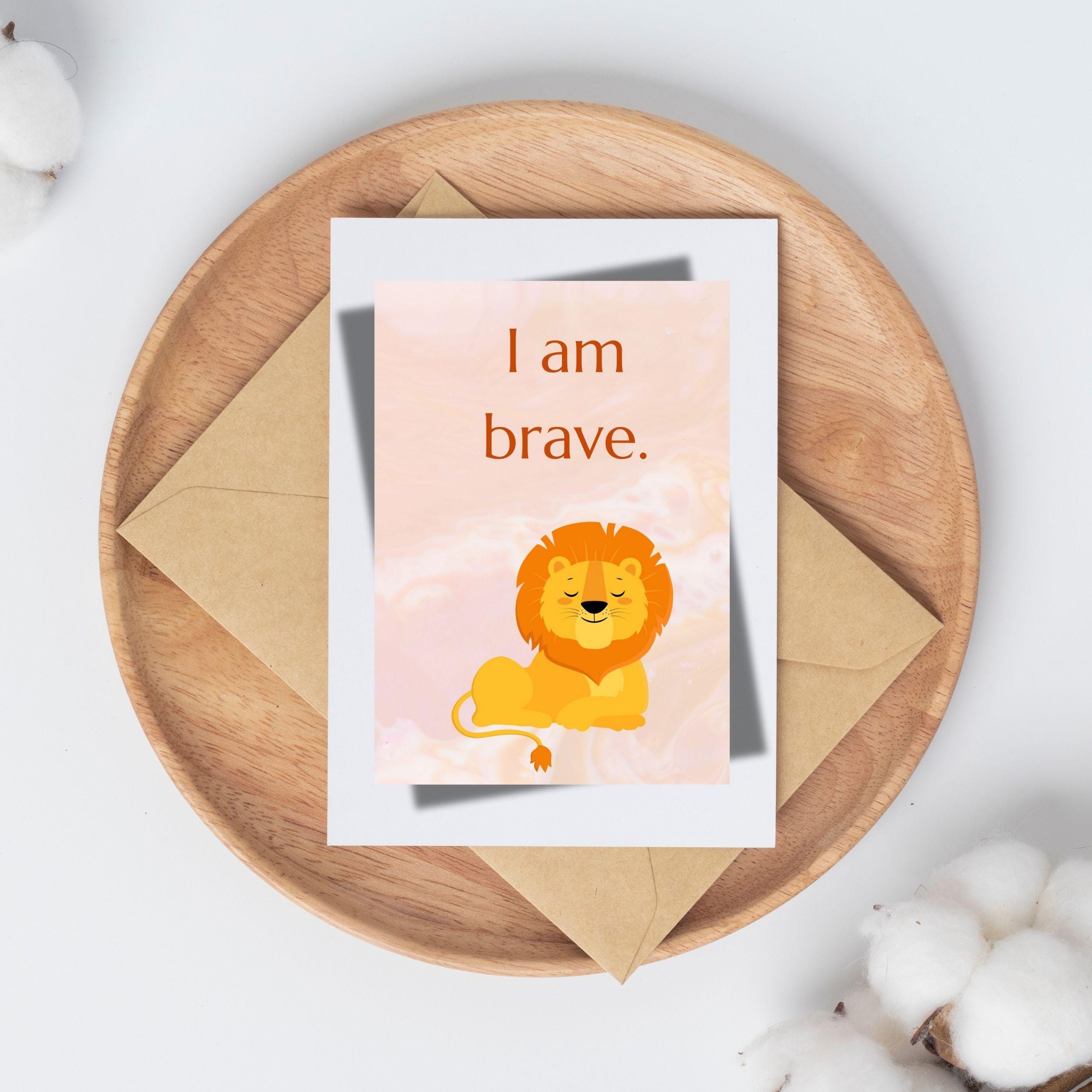 Positive Encouragement Cards for Kids Affirmation Cards Children Lunch ...