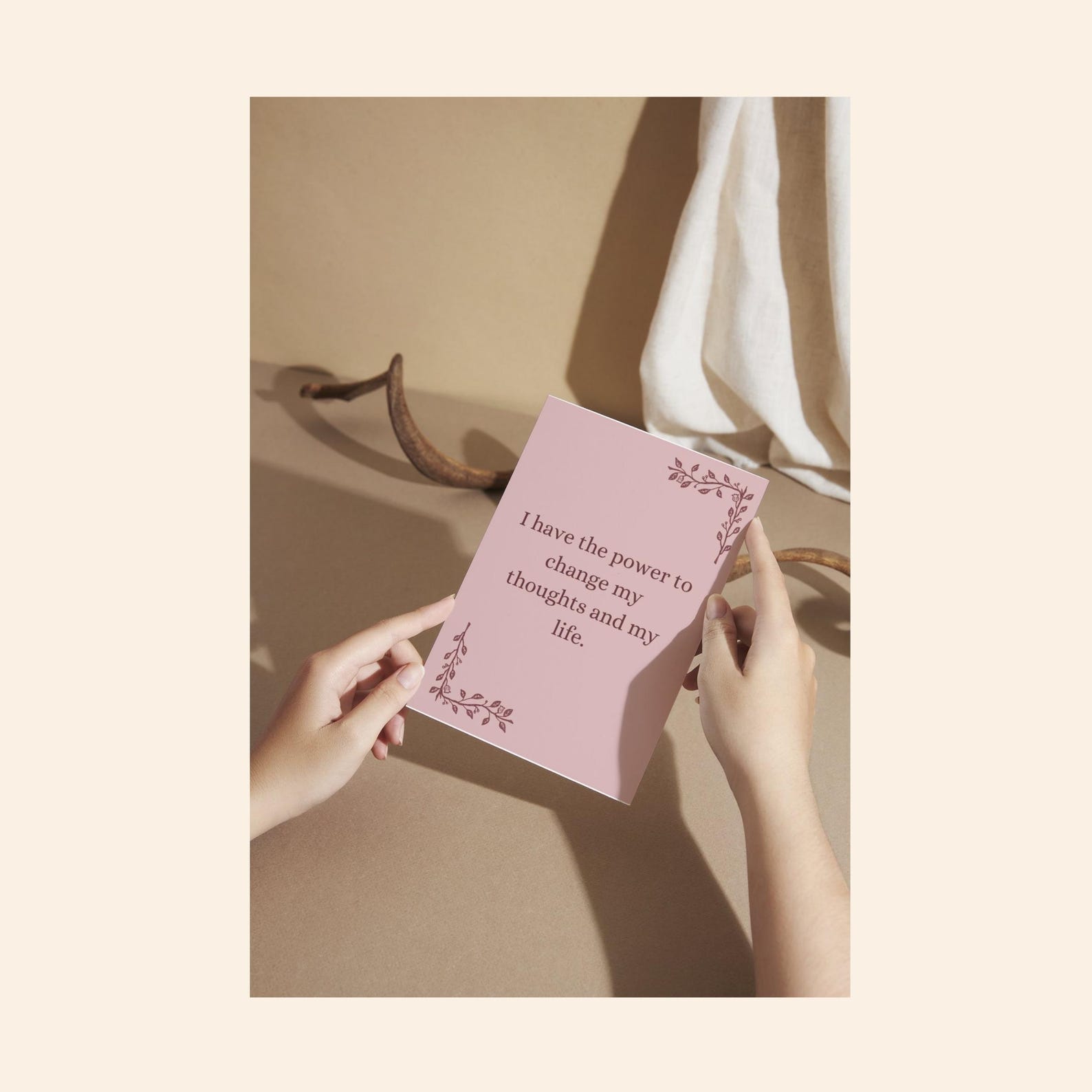 Affirmation Cards, Positive Quote Flash Cards, Affirmations Cards, Self ...