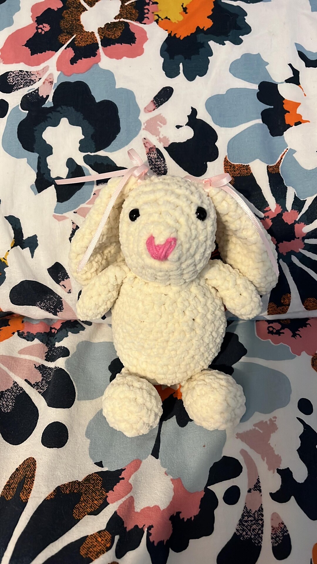 Jellycat Crochet Amigurumi Bunny - Etsy