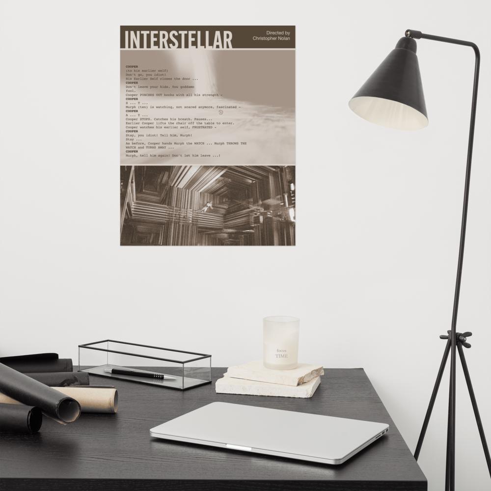 Interstellar Library Scene Poster - Etsy