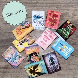 Custom Mini Book Jar, Personalized Miniature Book Collection - Etsy