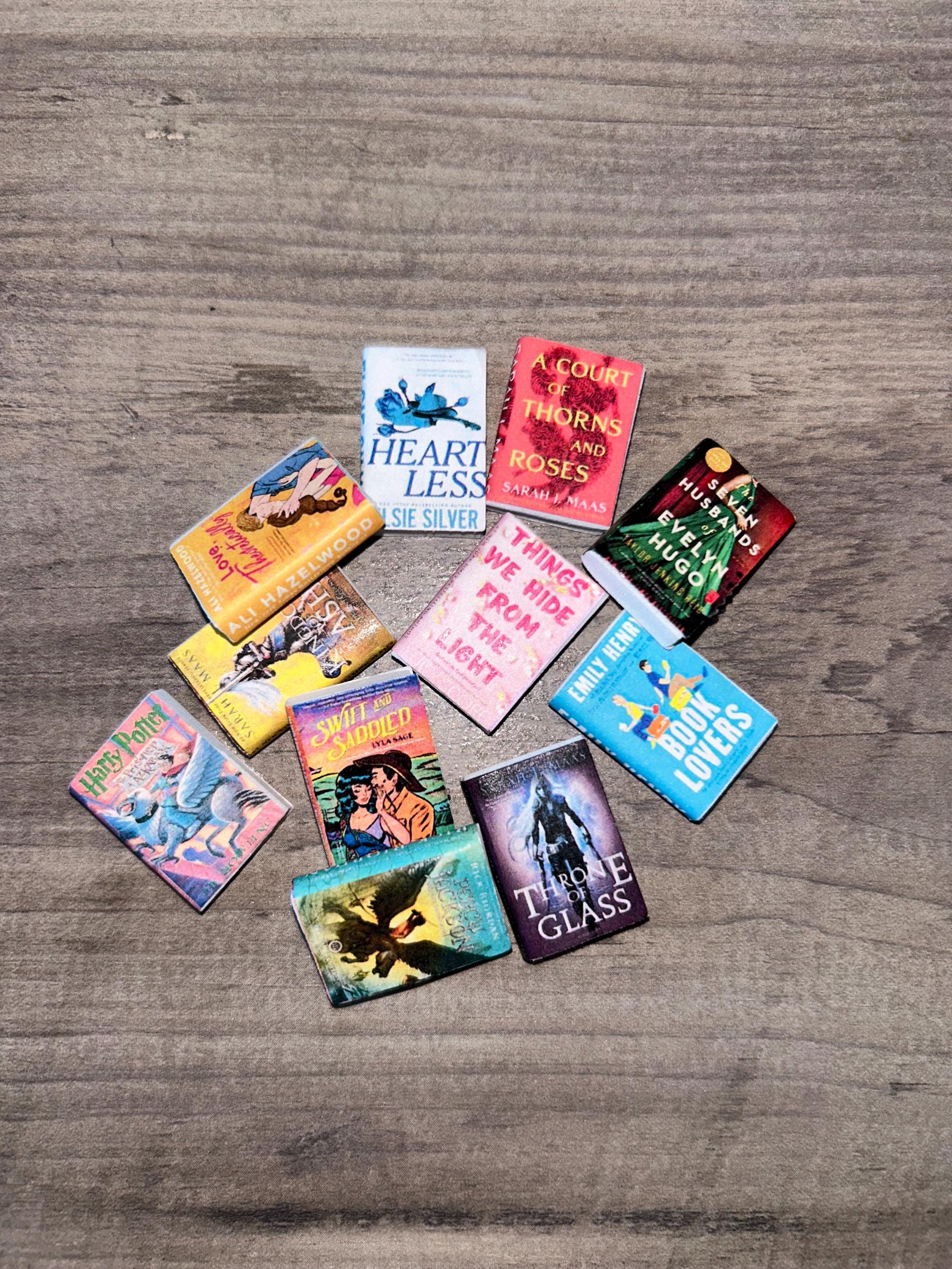 Custom Mini Book Ornament, Personalized Book Gift, Year of Books ...