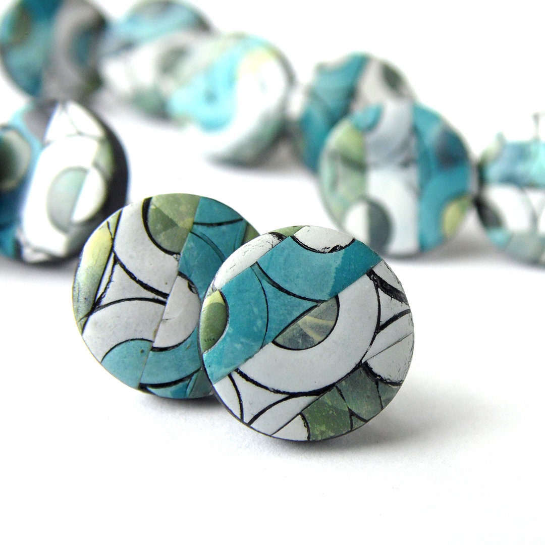 Polymer Clay Tutorial How to Step by Step Inlay Technique for Polymer ...