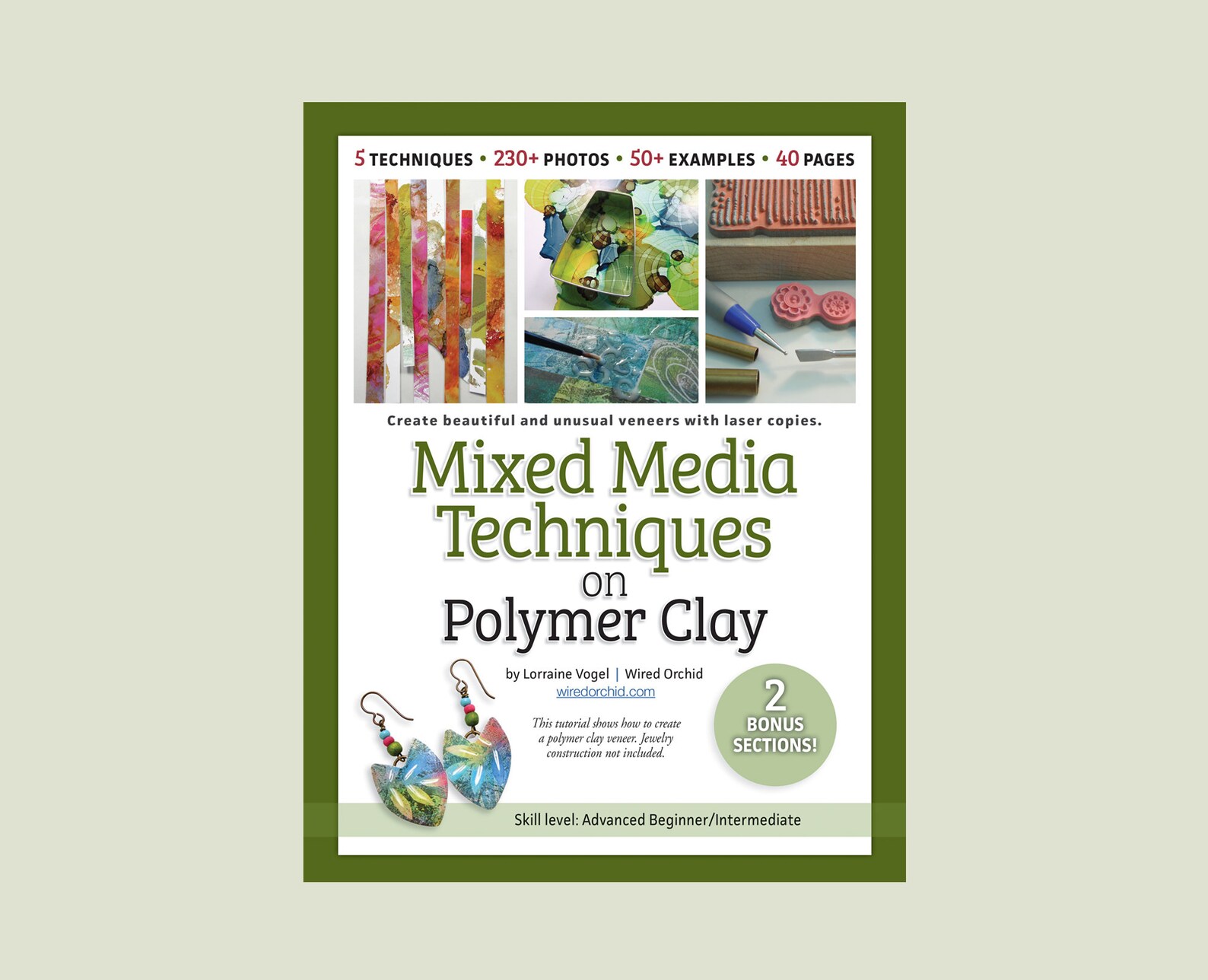 Polymer Clay Tutorial How to Step by Step Two Techniques | Etsy