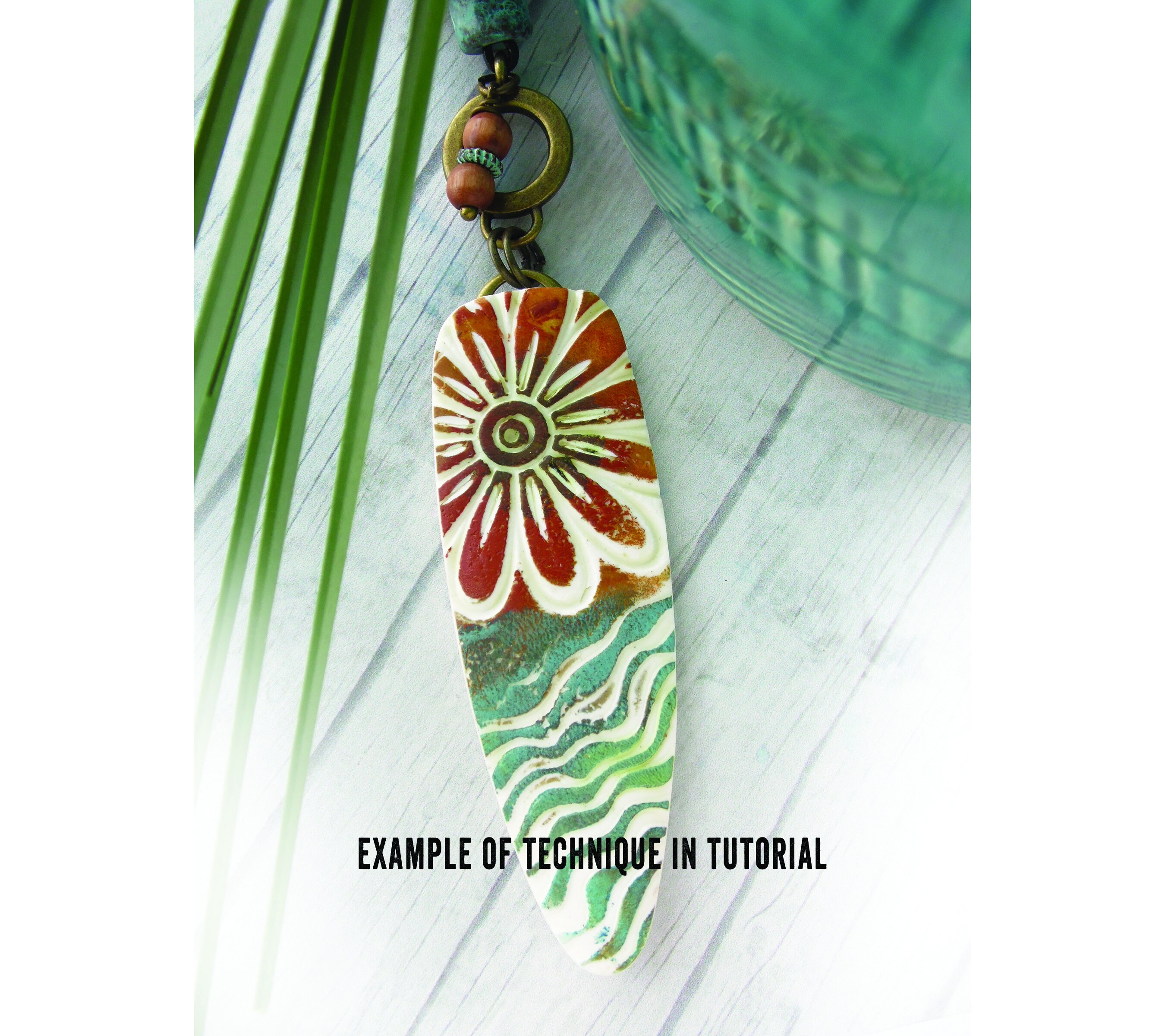 Polymer Clay Tutorial How to Step by Step Textured Surface | Etsy