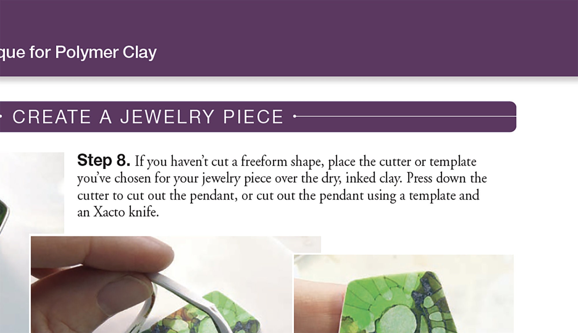 Polymer Clay Tutorial How to Step by Step A Basic Image | Etsy UK