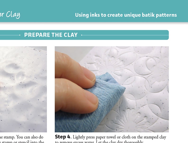 Polymer Clay Tutorial How to Step by Step A Batik Technique - Etsy Canada