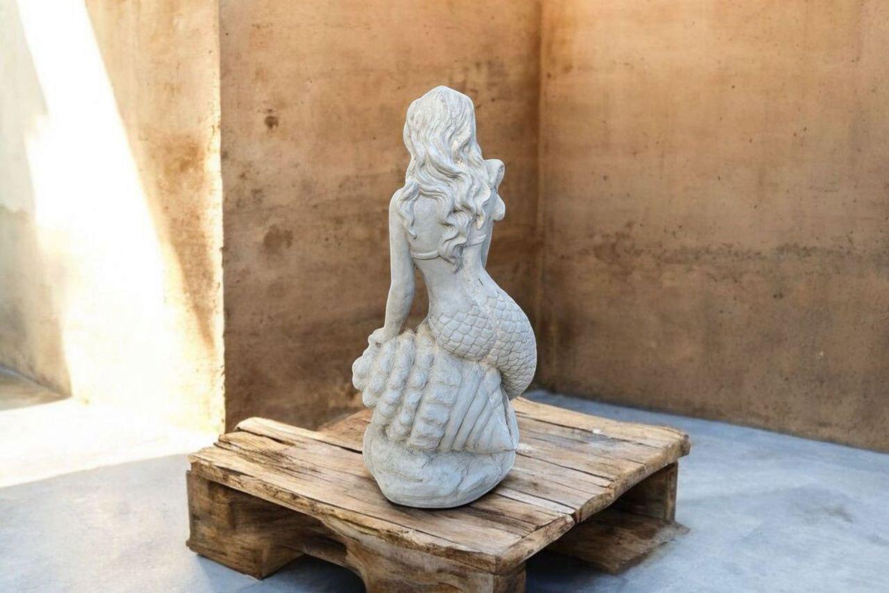 Outdoor Mermaid Statue Stone Sea Woman Decor Garden Mermaid Idea Sea ...