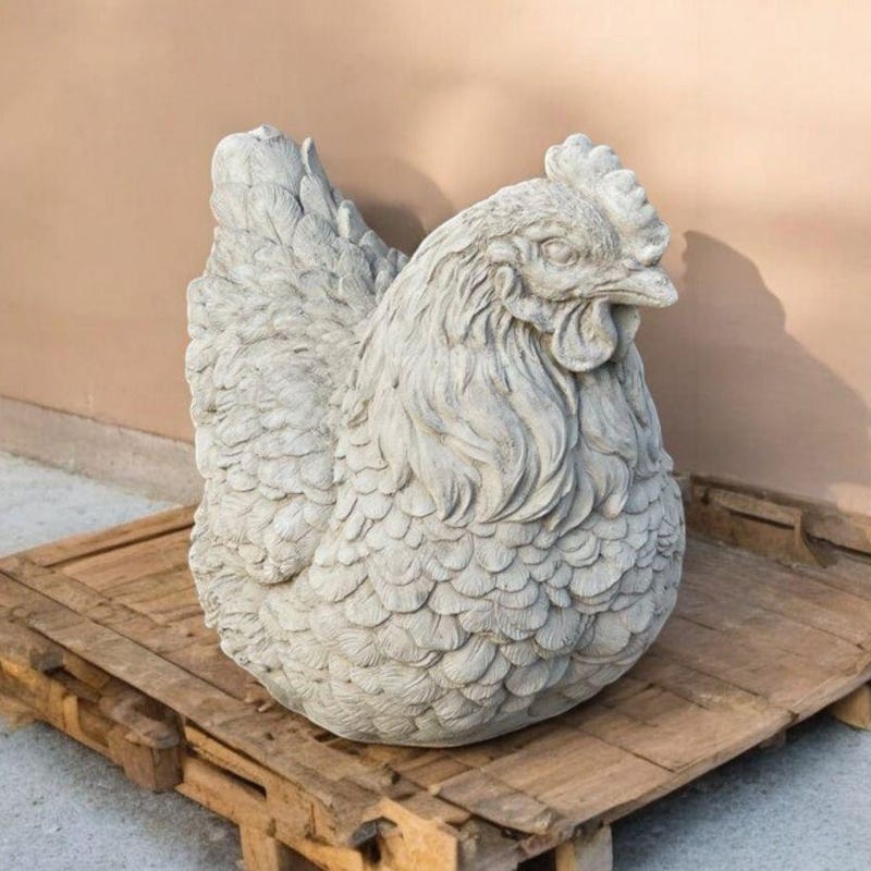 Chicken Statue - Etsy
