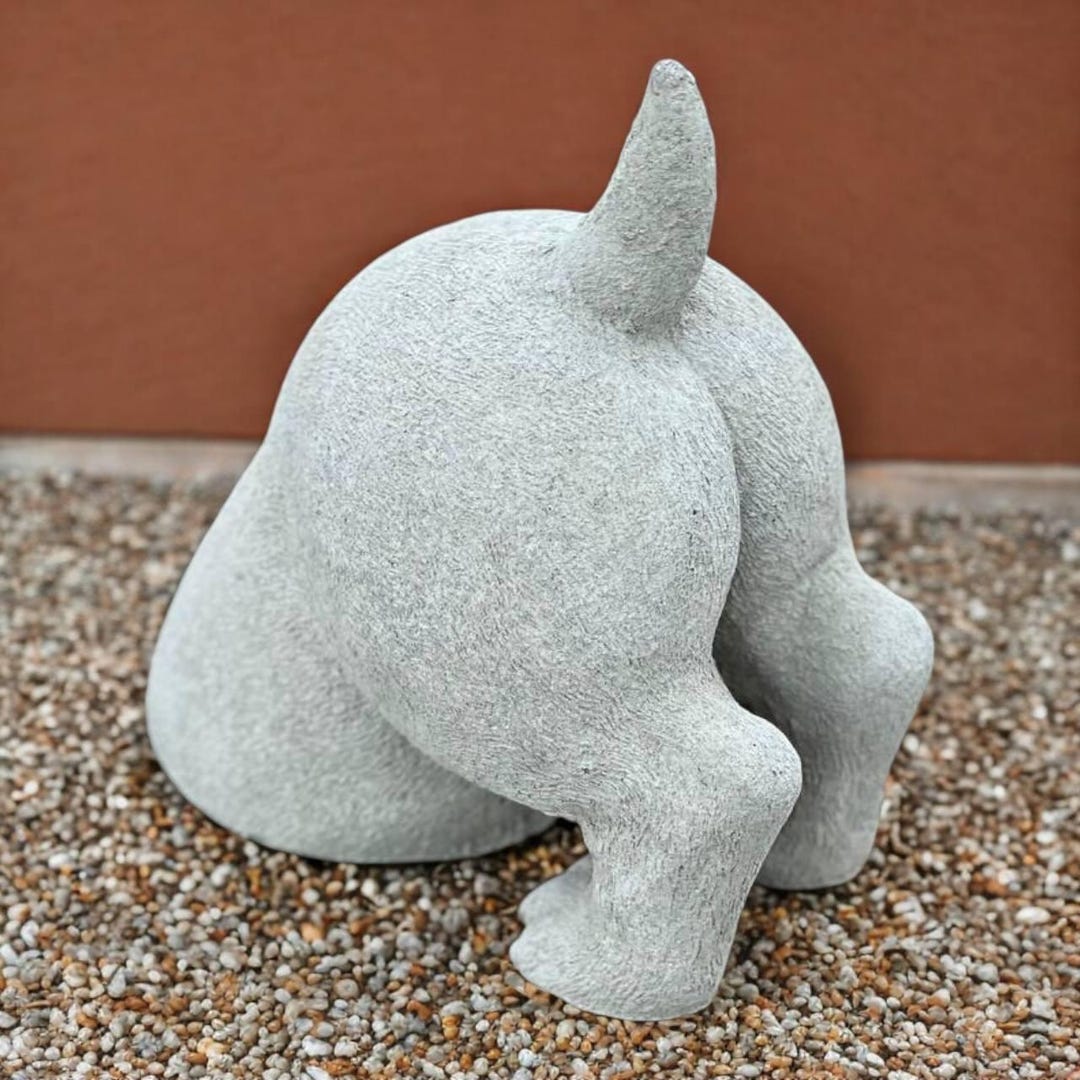 Garden Digging Dog Statue Lawn Animal Style Backyard Pet Decor Outdoor ...