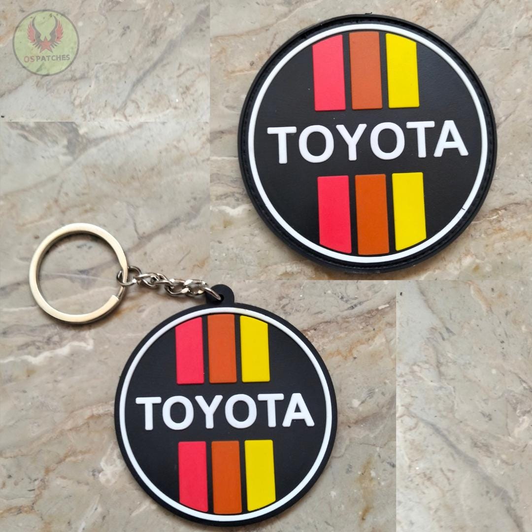 Toyota Patch and Toyota Pvc Keychain - Etsy