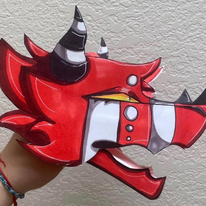 Dragon Puppet Base - Etsy