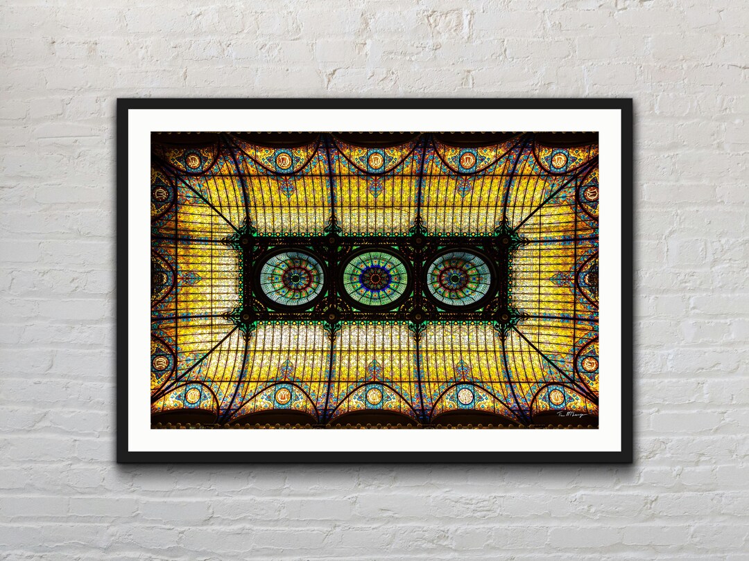 Gran Hotel Stained Glass Ceiling Mexico City CDMX Fancy Architecture ...