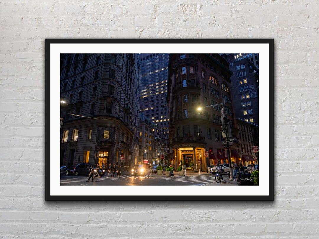 Downtown Manhattan Night Scene | Night Life | Streets | NYC | New York ...