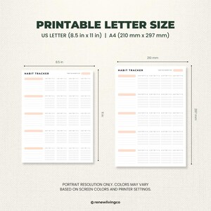 Planner Bundle Pack, Daily and Weekly Planner, Goal and Habit Trackers ...