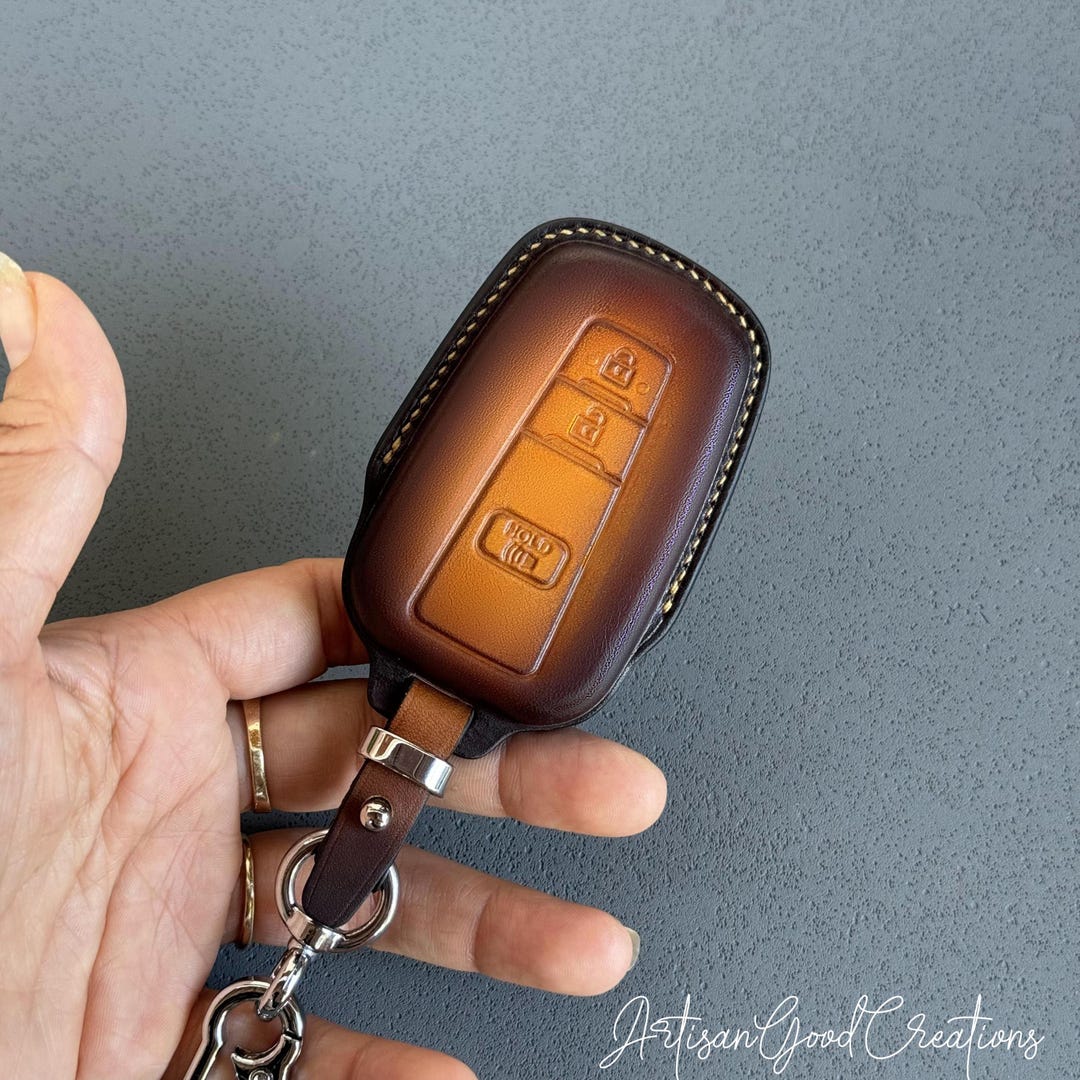 Toyota 4runner TRD Pro Key Fob Cover Leather Case for SR5 TRD Sport Off ...