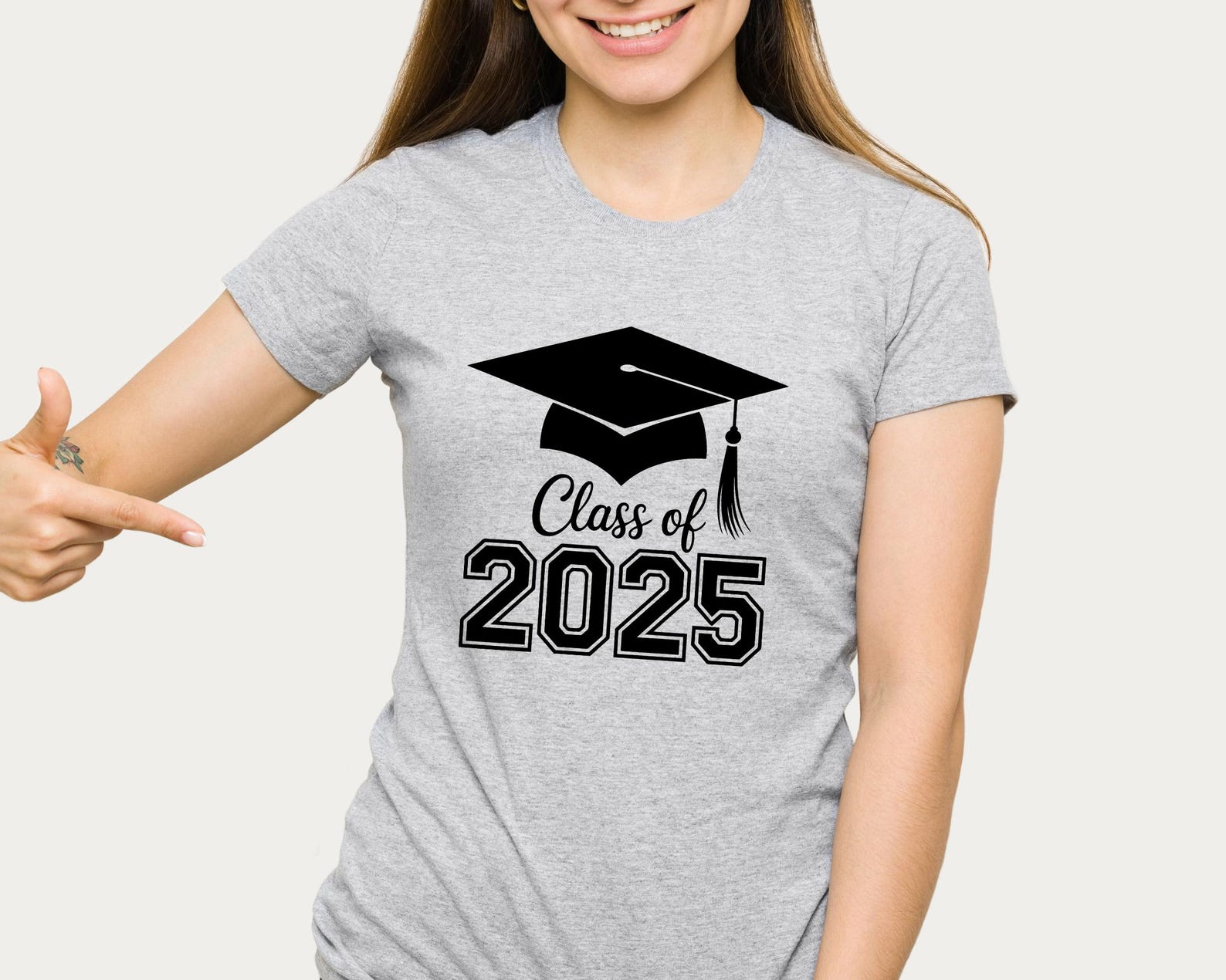 Educational Clipart: Words "class of 2025" in Varsity / Collegiate and ...