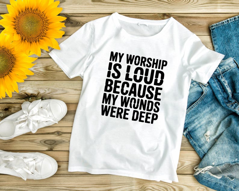 Jesus Png File My Worship is Loud PNG, Preppy Christian Women Design ...