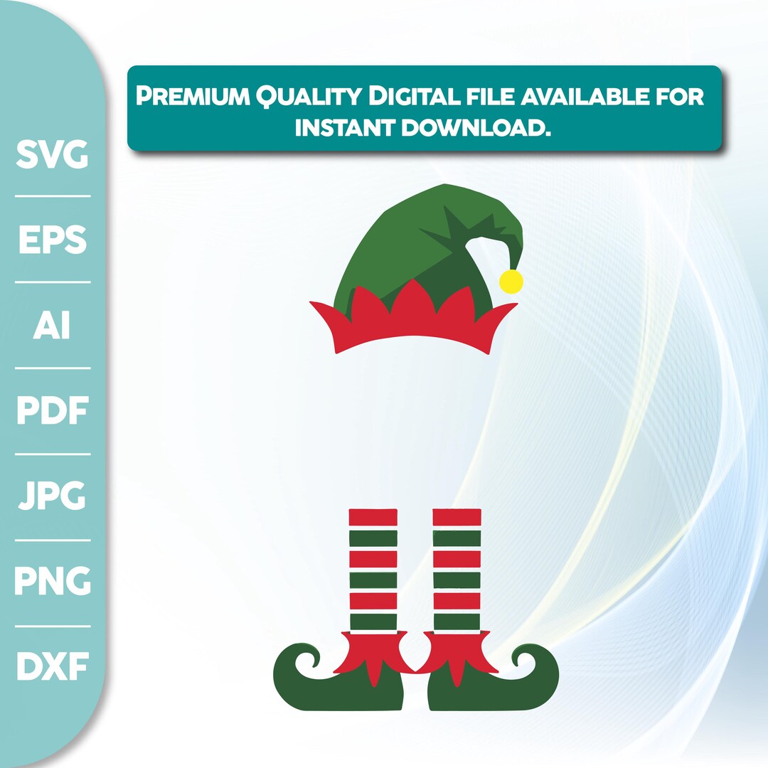 Elf,instant Digital Download,svg,png,dxf,and Eps Files Included ...