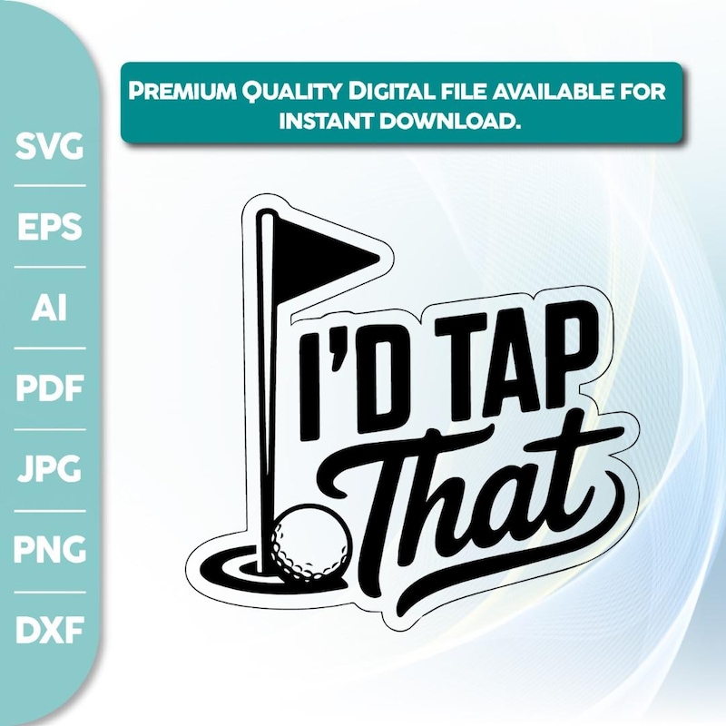 Golf Stickers - Etsy