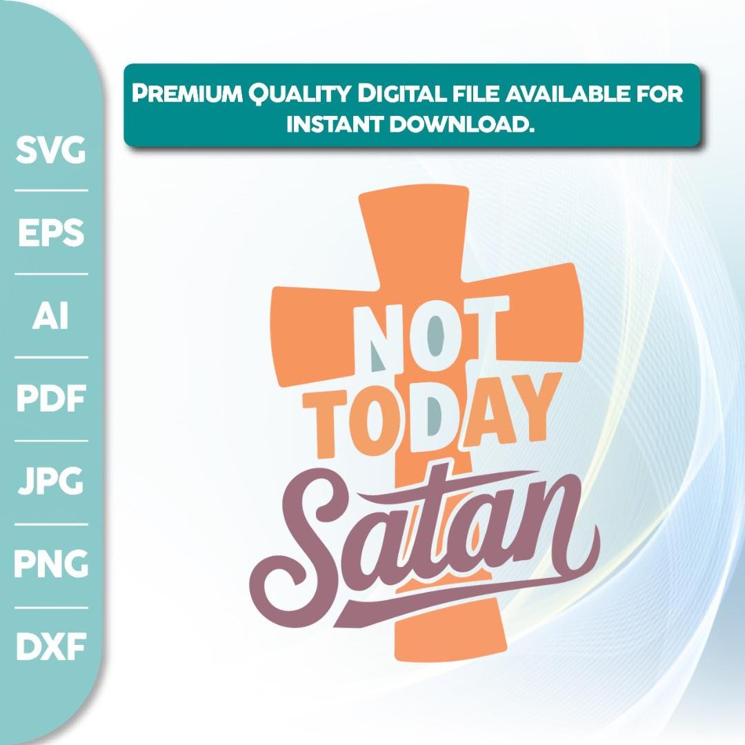 Not Today Santa Svg,bible Verse Svg, Scripture Svg, Sleeve Shirt Design ...