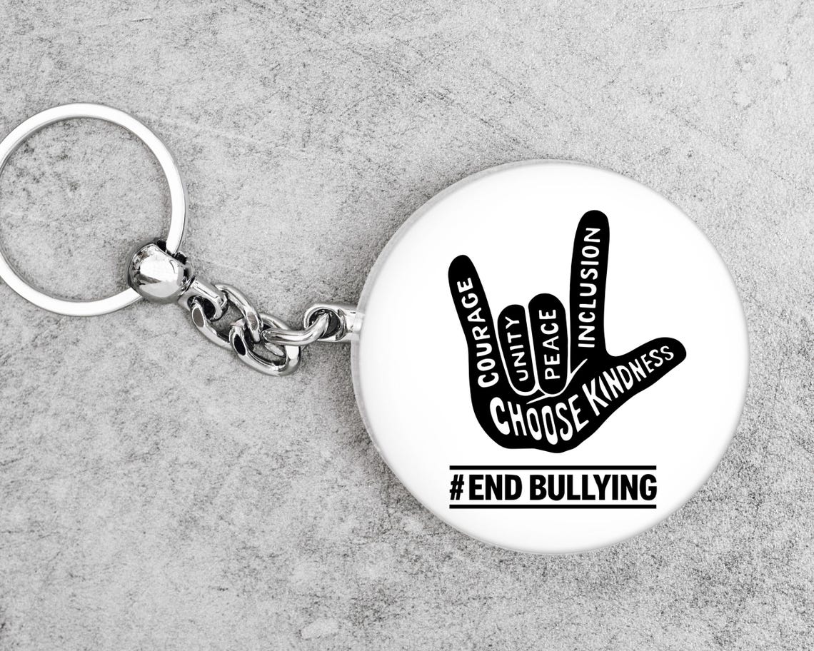 Unity Day,anti Bullying Love Hand Sign Language,choose Kindness End ...