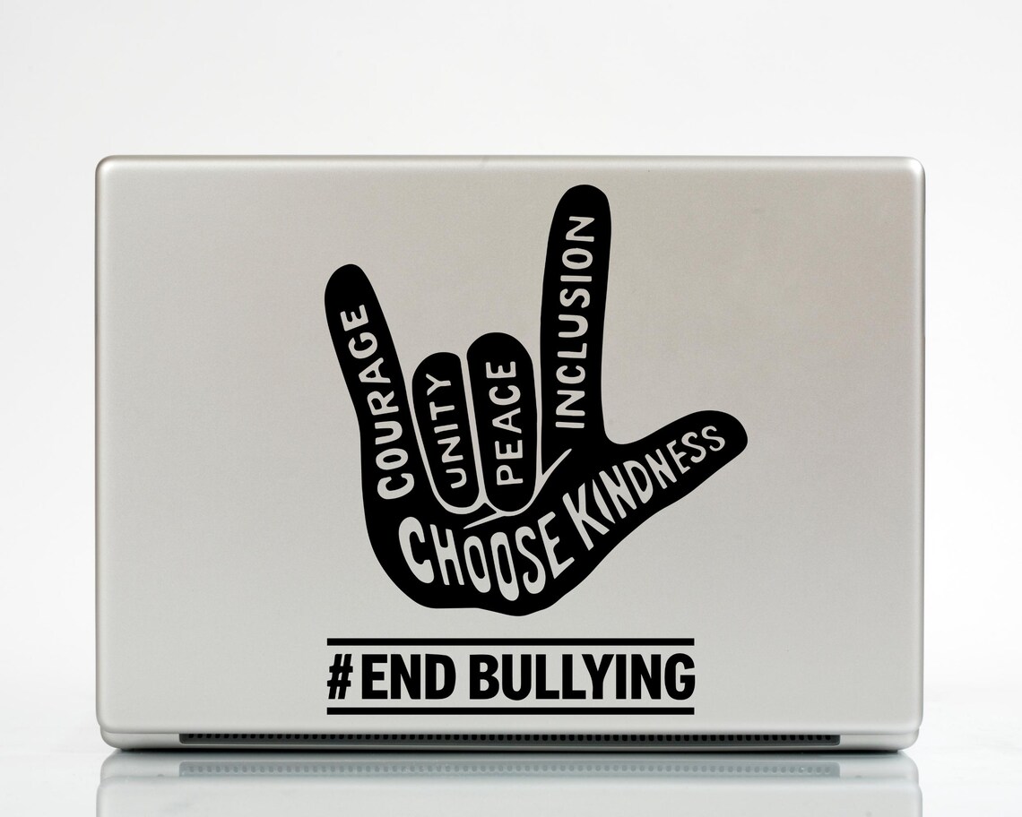 Unity Day,anti Bullying Love Hand Sign Language,choose Kindness End ...