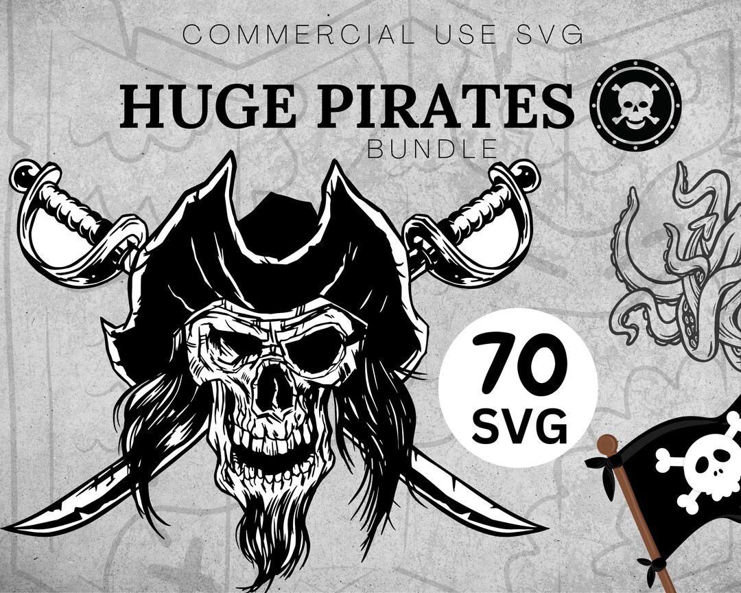Pirate Svg,pirate SVG Bundle, Pirate Map Svg,skull Svg, Pirate Ship Svg ...