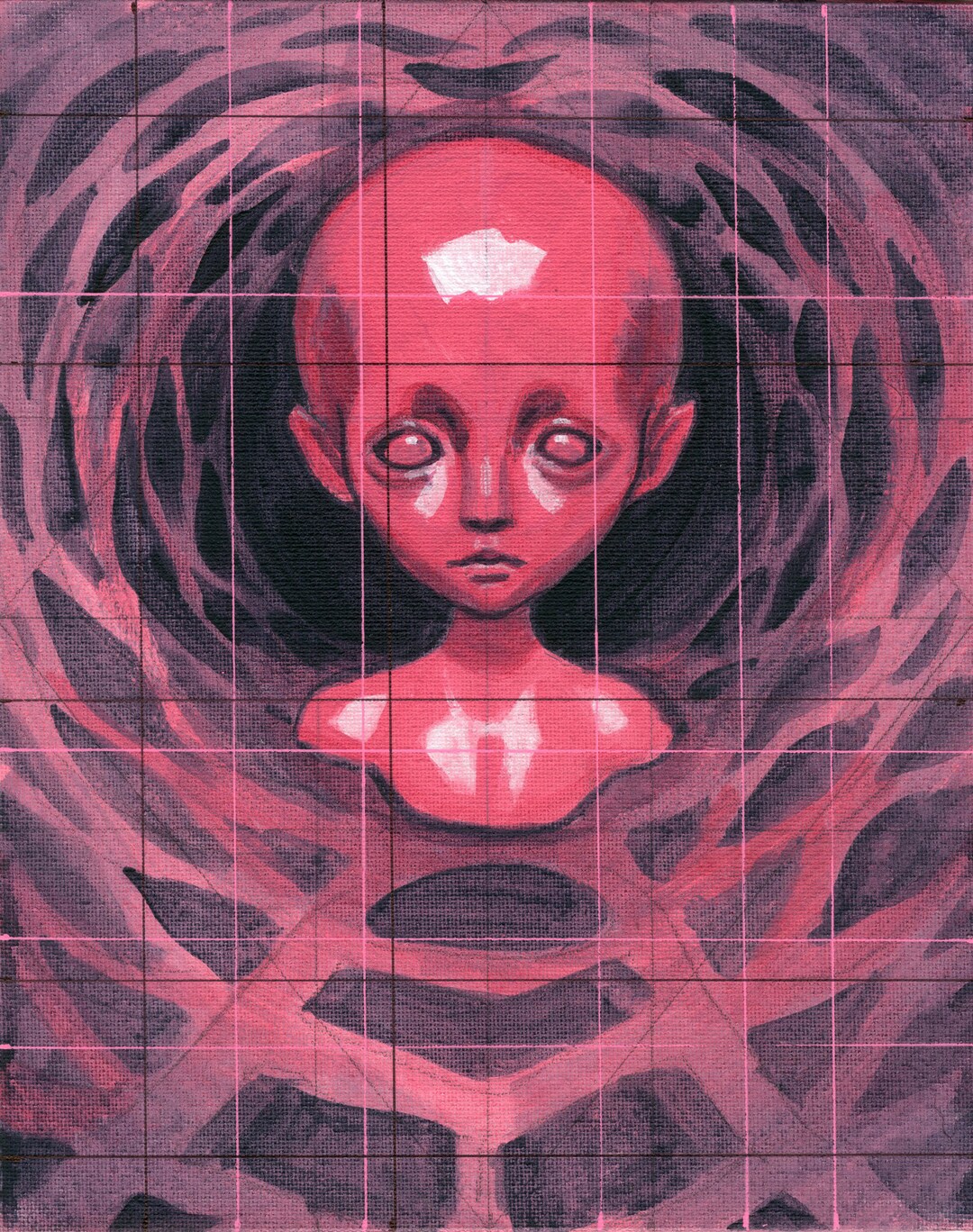 Womb Matrix Original Painting by Ana Bagayan 2024 - Etsy