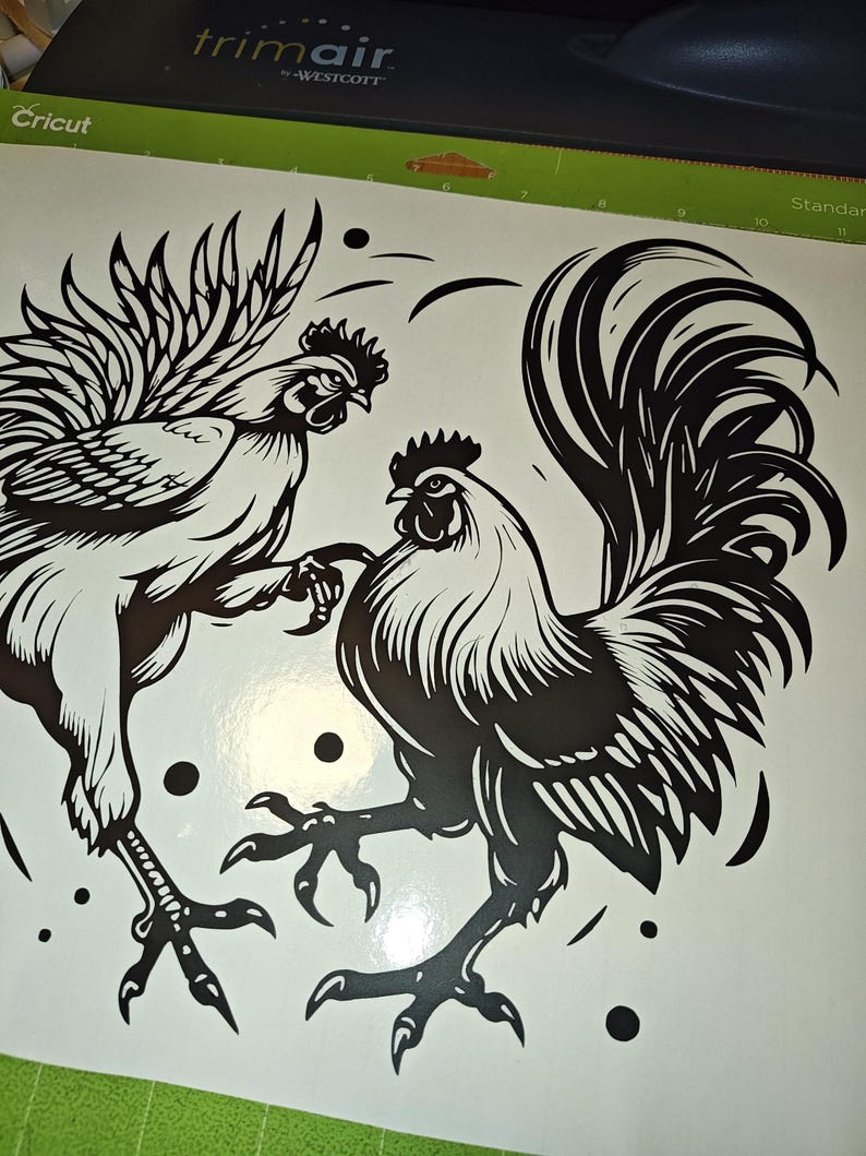 Gamefowl, Gallo, Roosters Dancing, Fighting, Sticker, Gamecock Decals ...