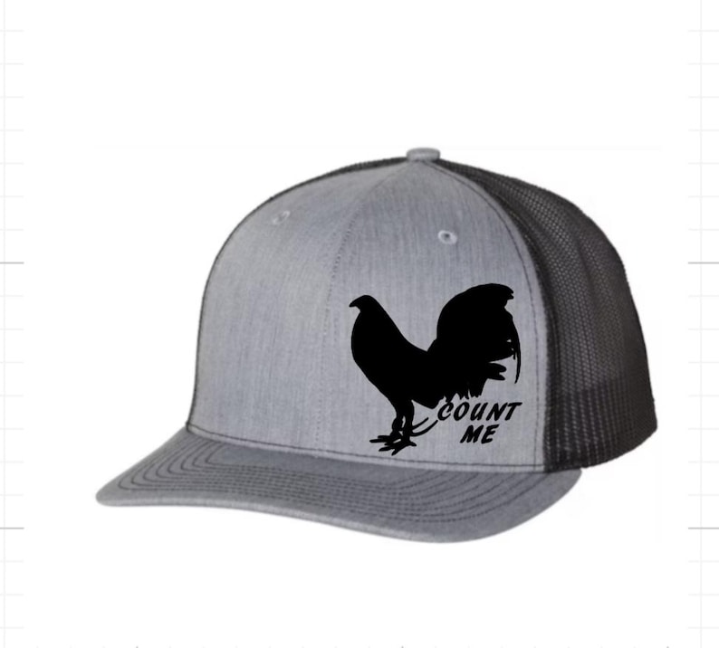 Count Me Gamefowl Trucker Hats - Etsy