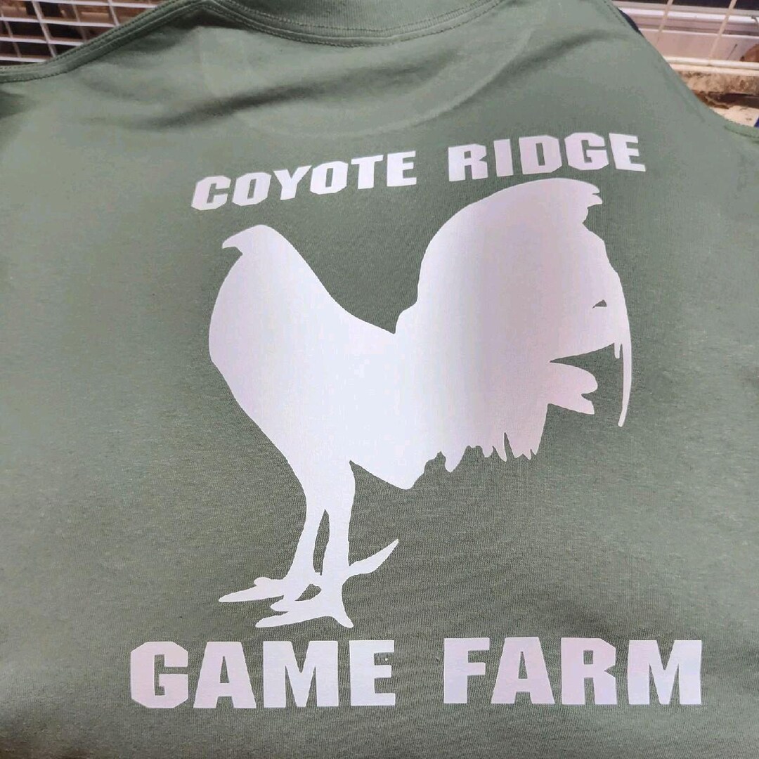 Gamefowl T-shirt: Custom Game Farm Menswear - Etsy