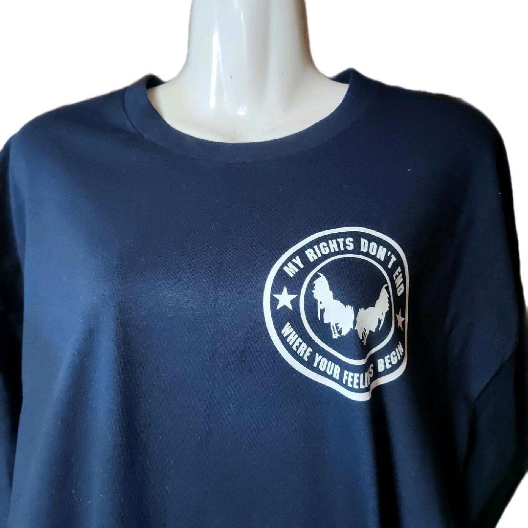 Gamefowl Rights Unisex T-shirt: Animal Lover Crew Neck - Etsy