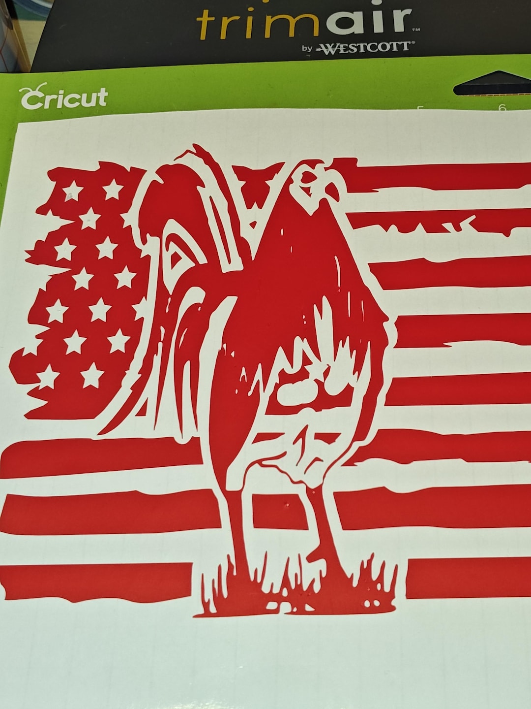 Gamefowl on American Flag Decal #2 for Cars or Trucks - Etsy
