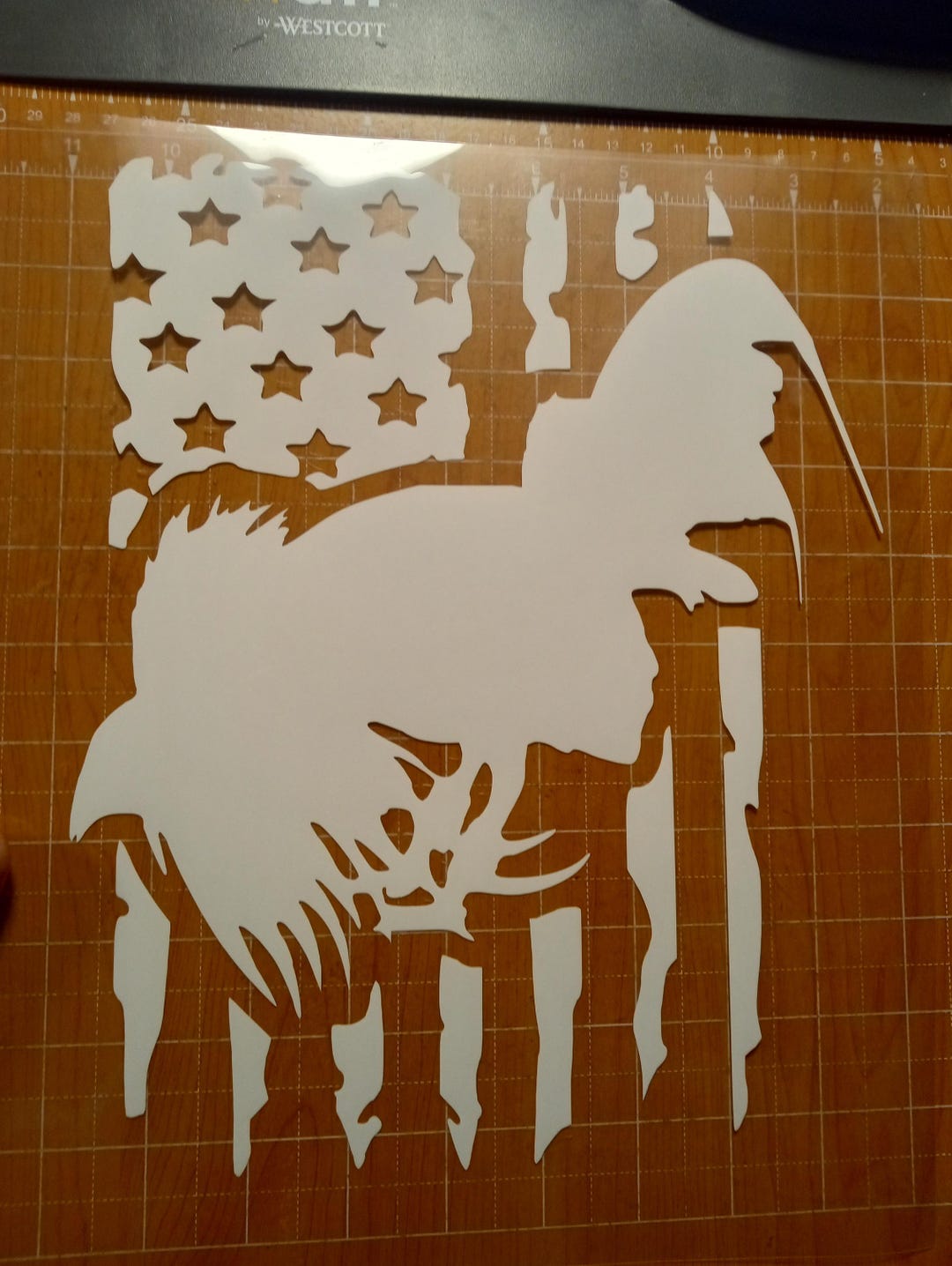 Fighting Rooster on Flag Gamefowl Car or Truck Decal - Etsy