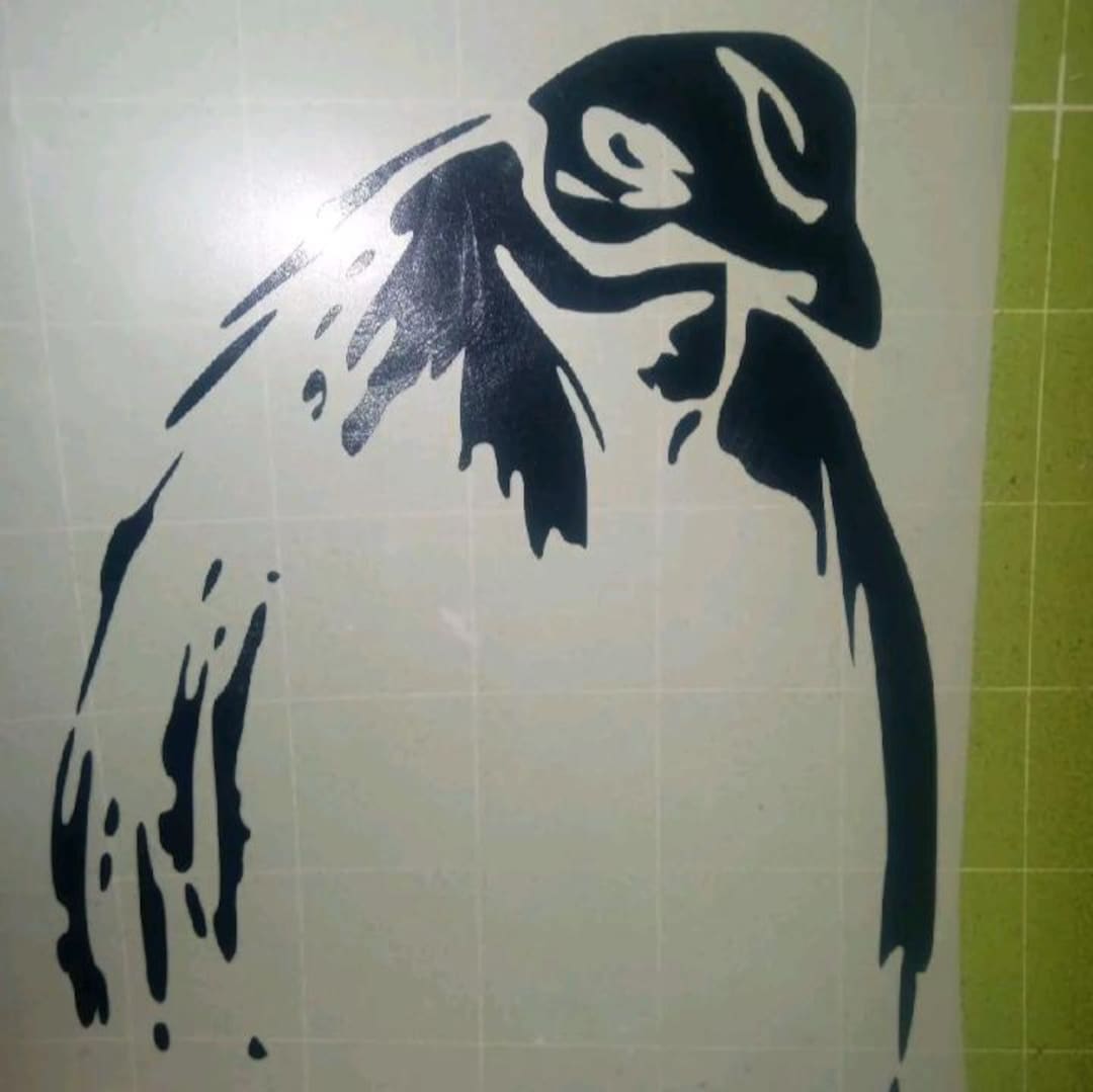 Gamefowl, Gamecock Head Car Sticker. Rooster Decal - Etsy