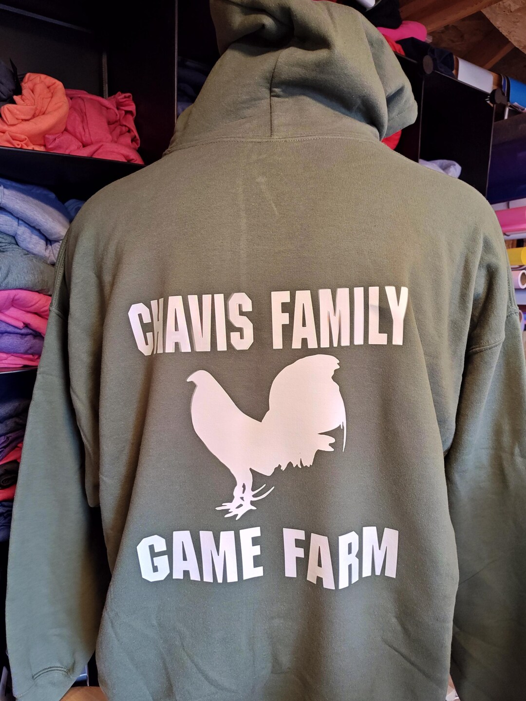 Custom Gamefowl T-shirt, Long Sleeves, Sweatshirt or Hoodie: Gamefarm ...