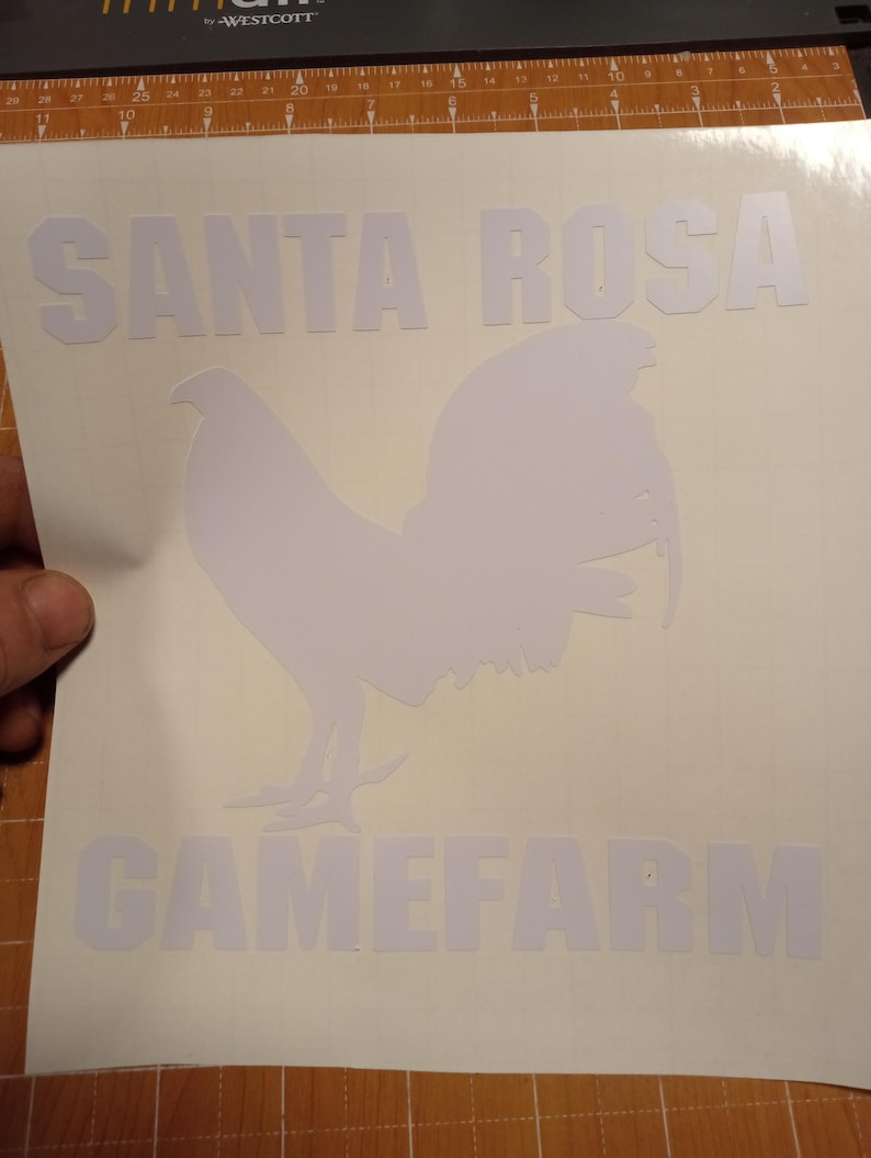 Custom Gamefowl Farm Decal - Etsy