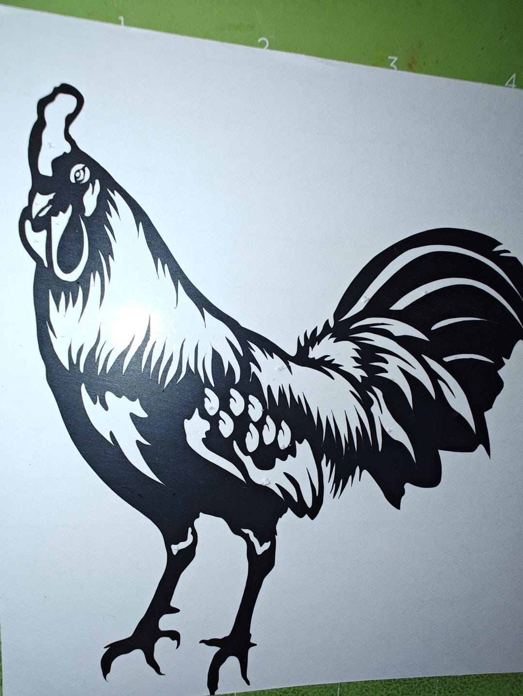 Gamefowl Decal #10, Rooster Car Sticker, Decal for Cars or Trucks - Etsy